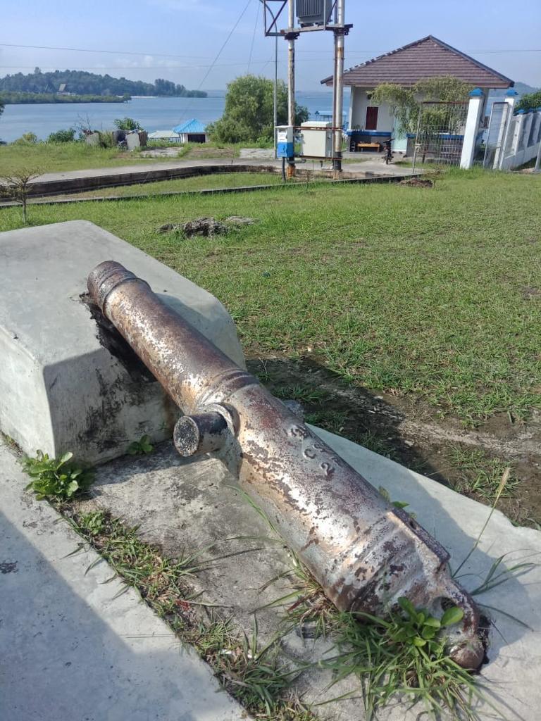 Meriam Belakang Padang Koleksi Terbaru Museum Batam Raja Ali Haji ...